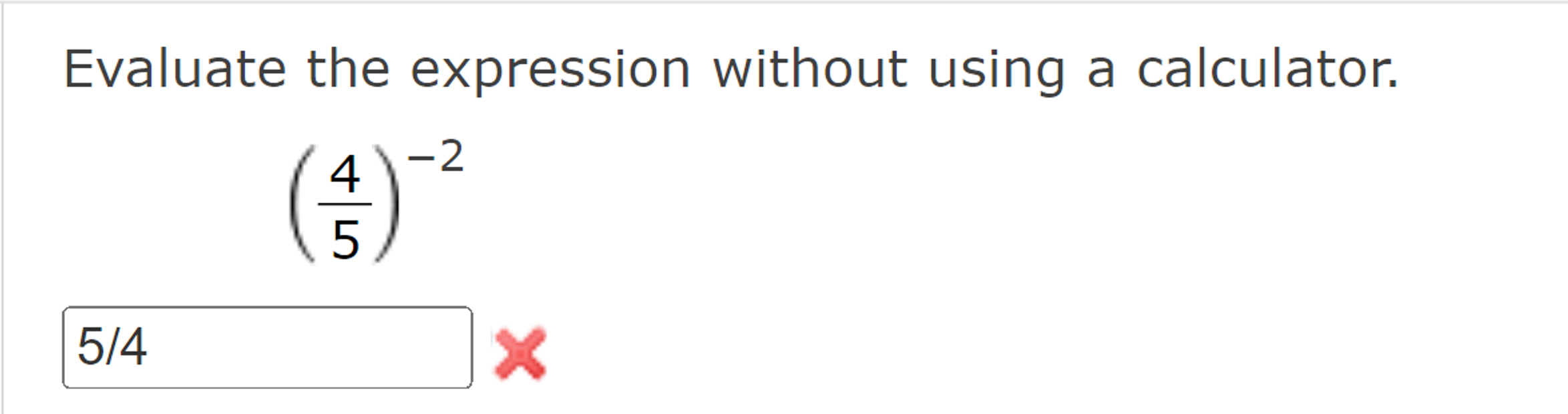 Solved Evaluate the expression without using a | Chegg.com
