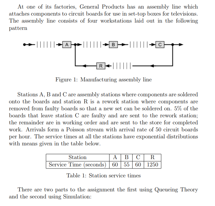 Solved At one of its factories, General Products has an | Chegg.com
