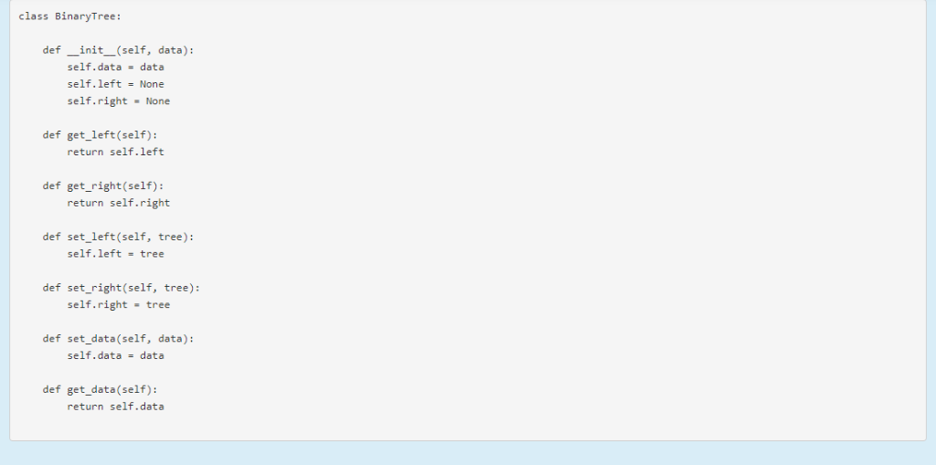 Solved Given a binary tree, it is useful to be able to | Chegg.com