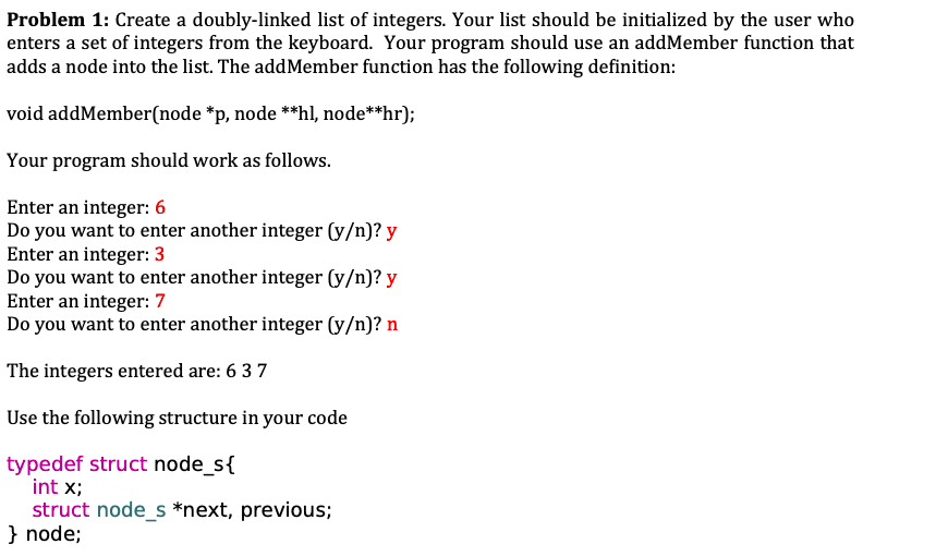 Solved Problems Involving Linked Lists And Random Numbers C 0792