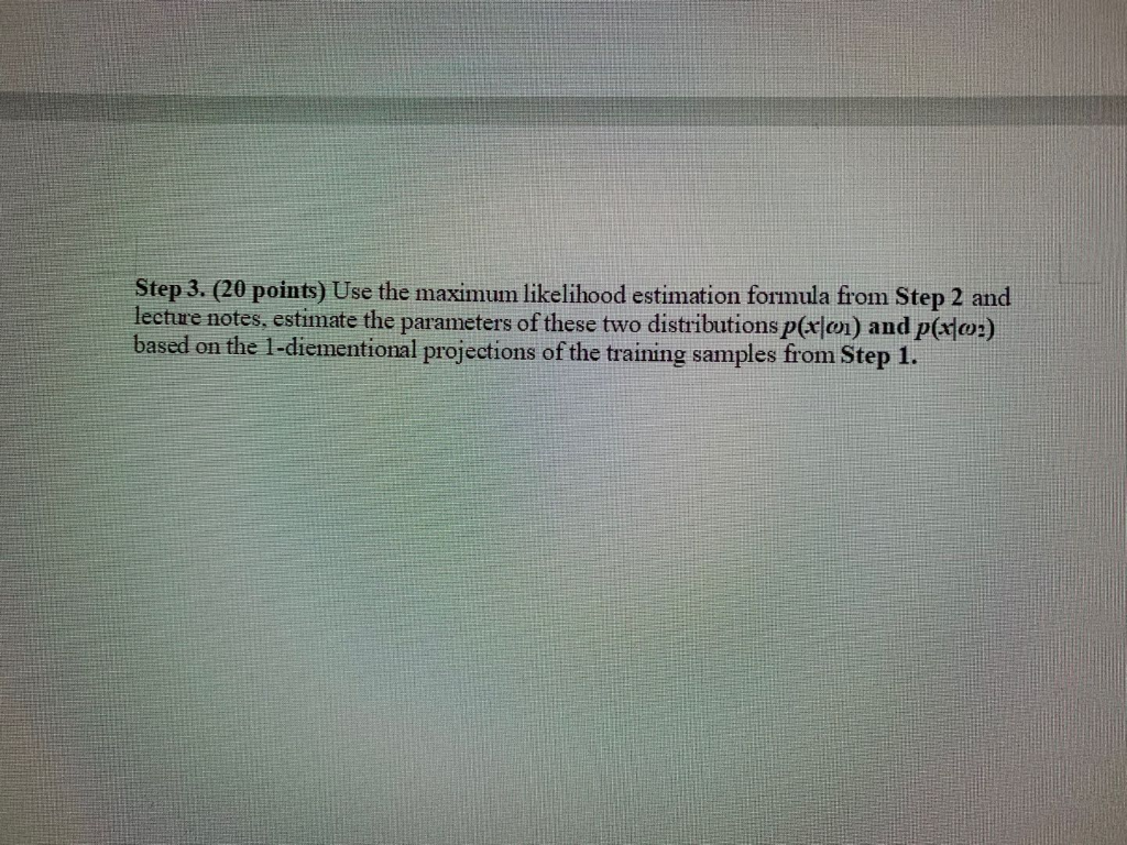 In a 3-dimensional 2-class classification problem, | Chegg.com