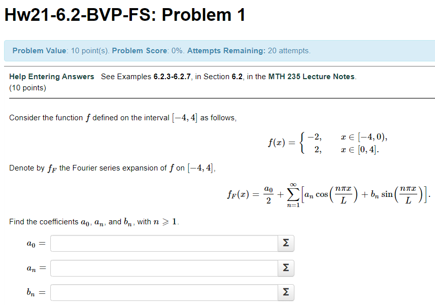 Solved Hw21-6.2-BVP-FS: Problem 1 Problem Value: 10 | Chegg.com