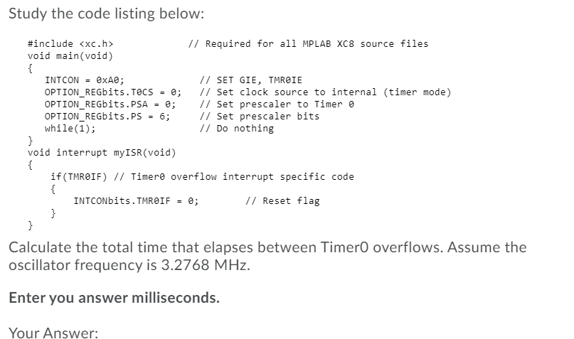 Solved Study the code listing below: = #include // Required | Chegg.com