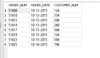Solved Write a query that for each order, lists the order | Chegg.com