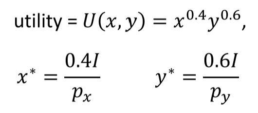 Solved Suppose we use the utility function with their | Chegg.com