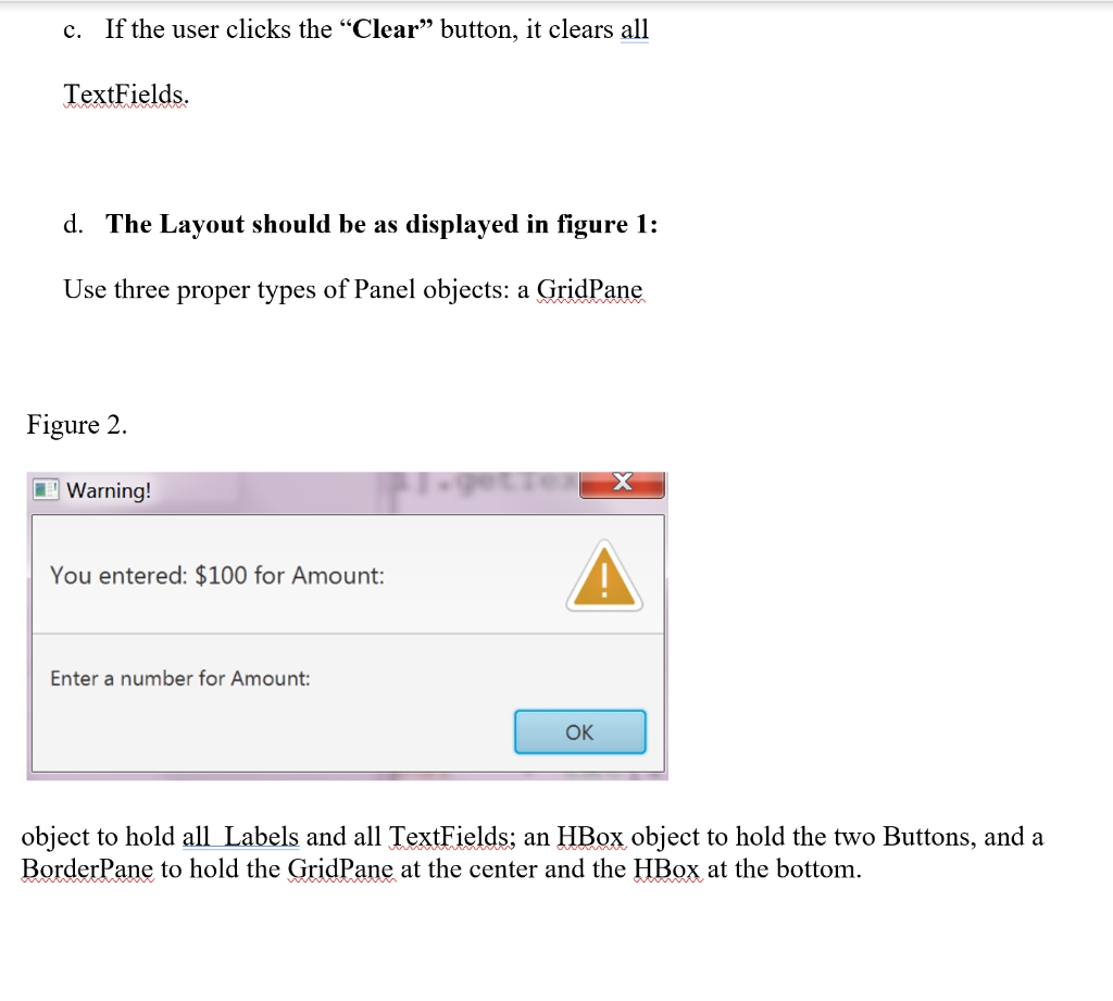 Solved GUI Programming Source code and running | Chegg.com