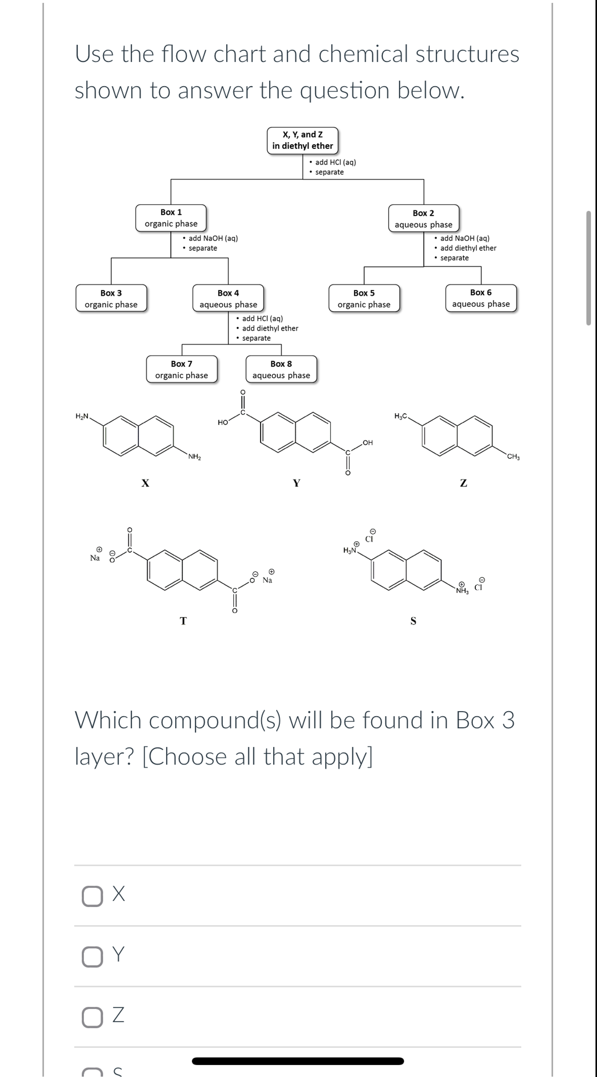Solved Use the flow chart and chemical structuresshown to | Chegg.com