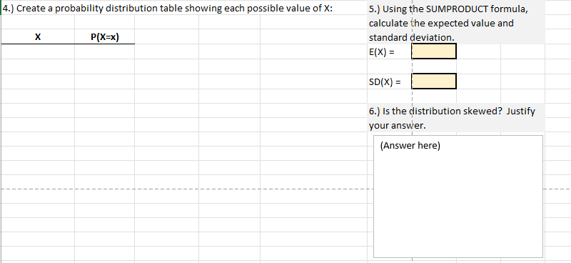 Solved Statistics Chapter 5 Excel group | Chegg.com