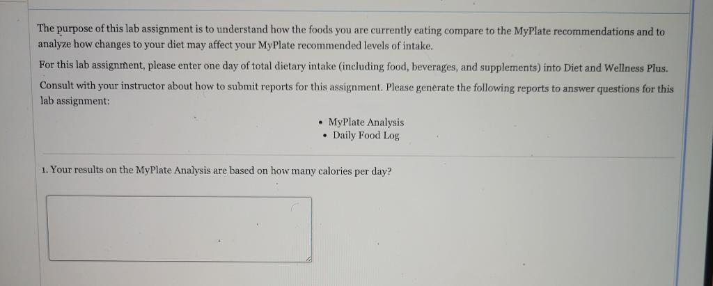 Solved The purpose of this lab assignment is to understand | Chegg.com