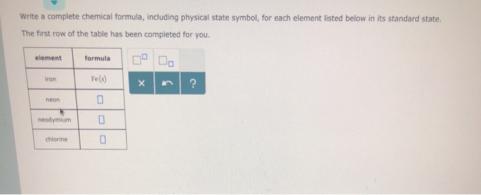 Solved Write a complete chemical formula, including physical | Chegg.com