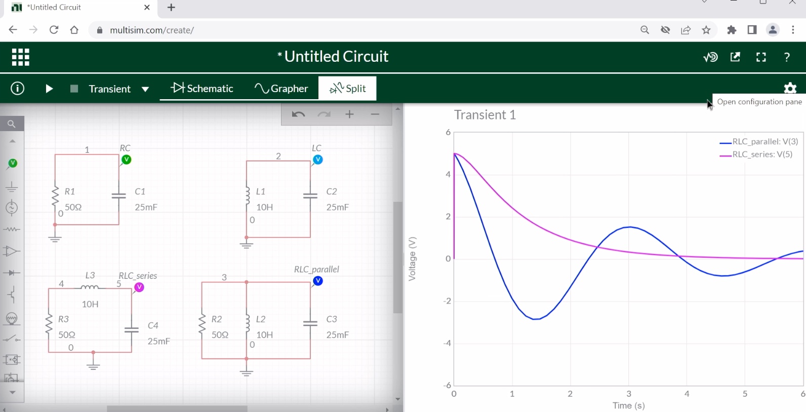 Calculate the values for just the Resonant Frequency | Chegg.com