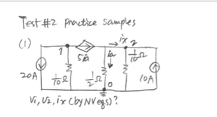 Solved Test\#2 practice samples | Chegg.com