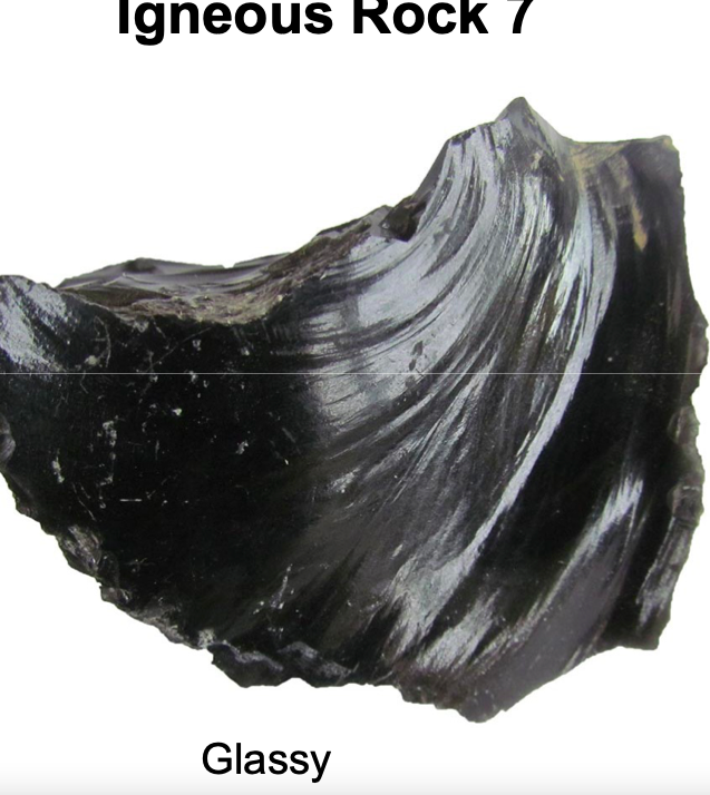 Solved Igneous Rock 1 Dark, fine grained Igneous Rock 2 | Chegg.com