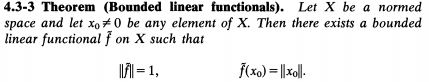 Solved 4.3-3 Theorem (Bounded linear functionals). Let X be | Chegg.com
