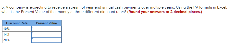 Solved For each requirement, change the values of the given | Chegg.com
