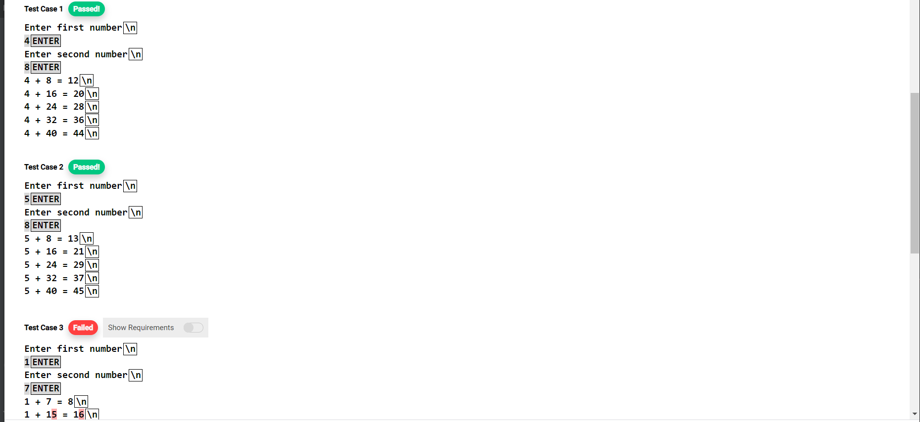 Solved Get two numbers from the user. Write a program that | Chegg.com