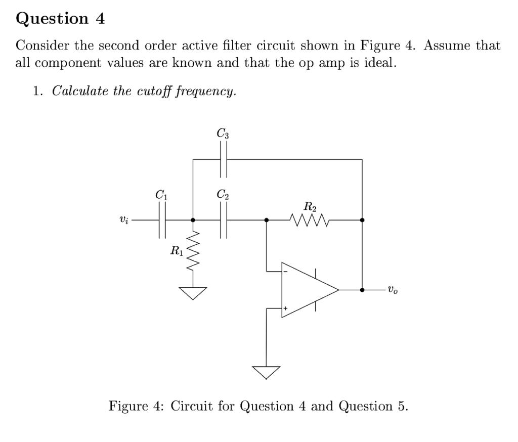 Solved R1 = 8 kOhms, R2 = 10 kOhms, C1 = 95 nF, C2 = 2 nF | Chegg.com