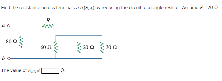 Solved All resistors (R) in the given figure are 20Ω each. | Chegg.com