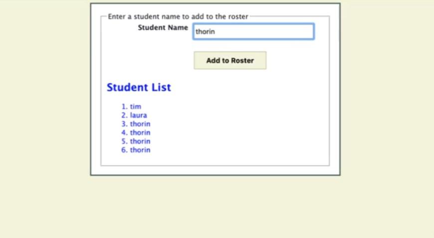 Solved Trying to use this code to make a roster. When you | Chegg.com
