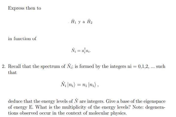 Solved 0.1. Problem 4 In a molecule, suppose two vibrating | Chegg.com