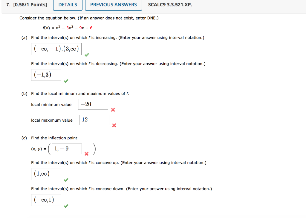Solved Consider The Equation Below If An Answer Does Not