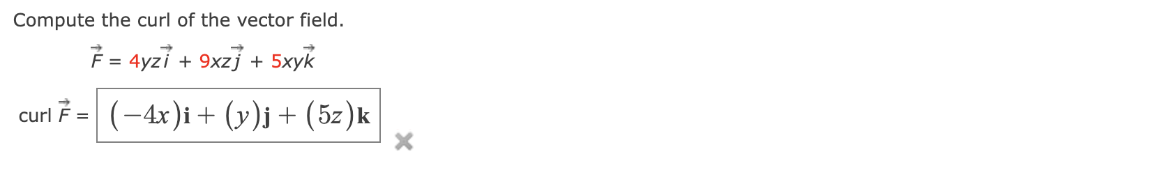 Solved Compute the curl of the vector | Chegg.com