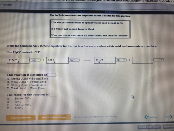 Solved Write the balanced NET IONIC equation for the | Chegg.com