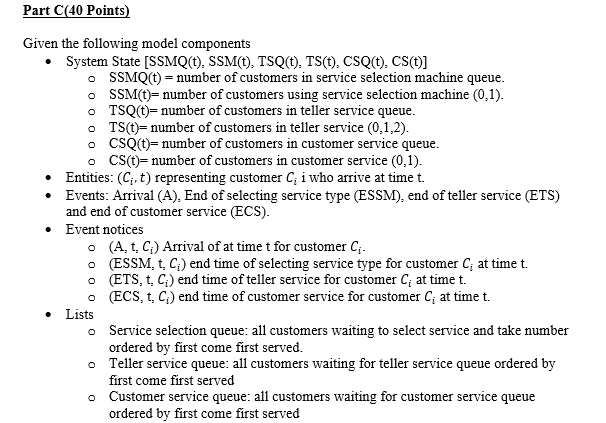 Solved Customers arrive to a bank and need to select a | Chegg.com