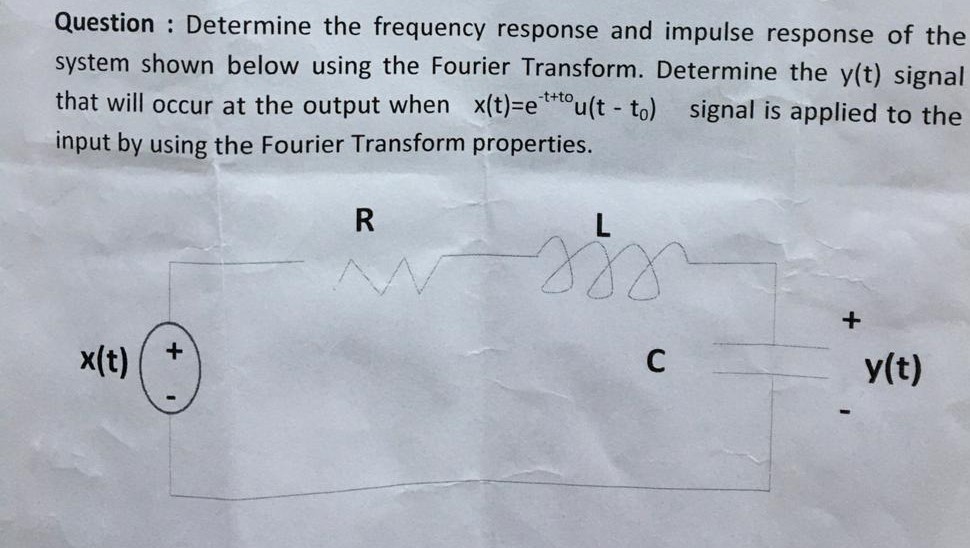 Solved Question : Determine the frequency response and | Chegg.com
