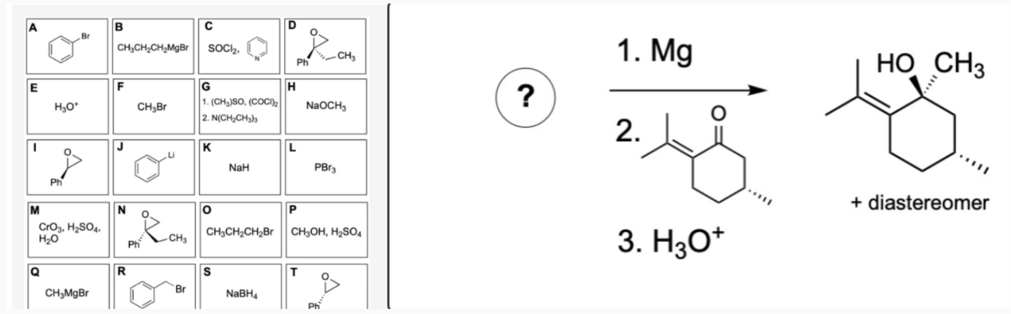 Solved The reagent(s) ﻿required for this transformation (use | Chegg.com