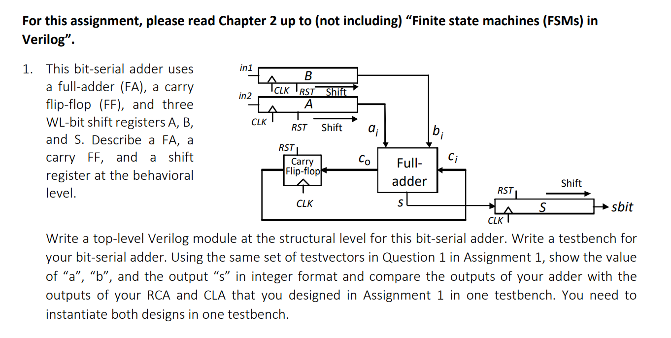 Solved For this assignment, please read Chapter 2 up to (not | Chegg.com