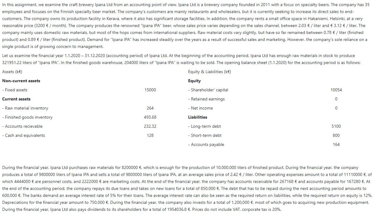 Calculate the total assets in the closing balance | Chegg.com