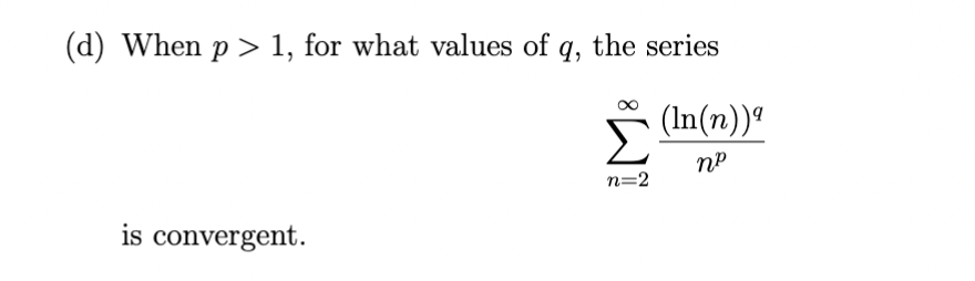 Solved Question 2. Let \\( p \\geq 1 \\) and \\( q \\) be | Chegg.com Solved Question 2. Let \\( p \\geq 1 \\) and \\( q \\) be | Chegg.com