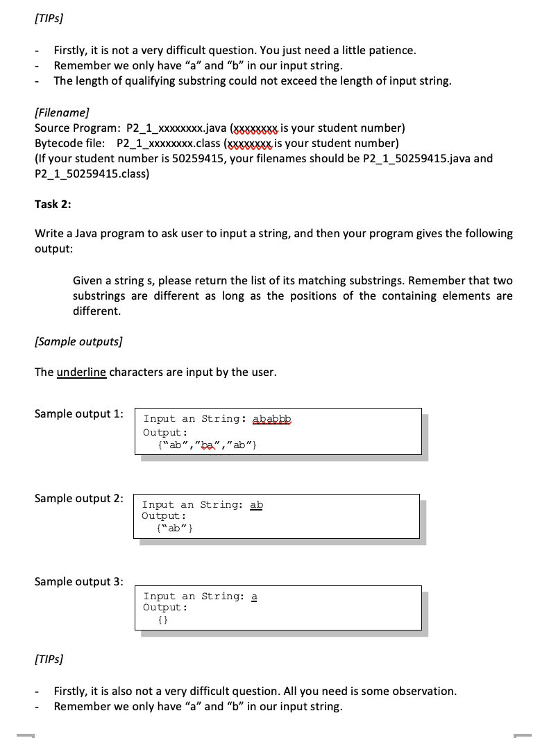 Solved [TIPs] - Firstly, it is not a very difficult | Chegg.com