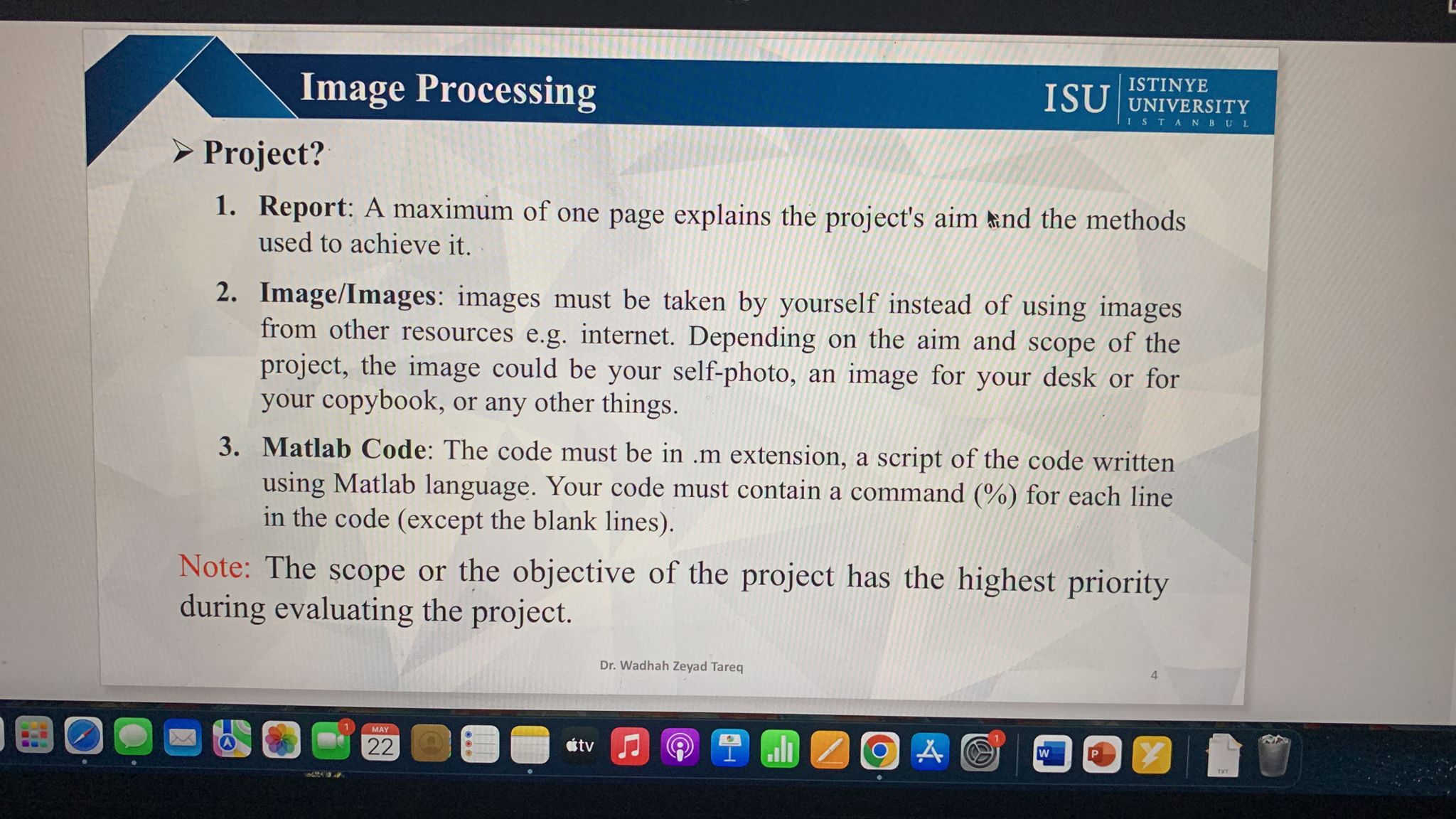 Solved 1. Report: A maximum of one page explains the | Chegg.com