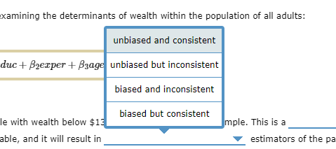 Solved 6. Missing data, nonrandom samples, and outlying | Chegg.com