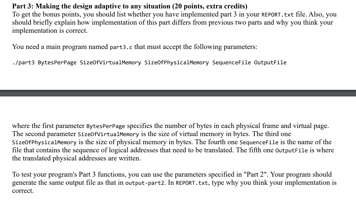 Solved Create a directory called assign3 for this | Chegg.com