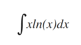 Solved xln(x)dx | Chegg.com