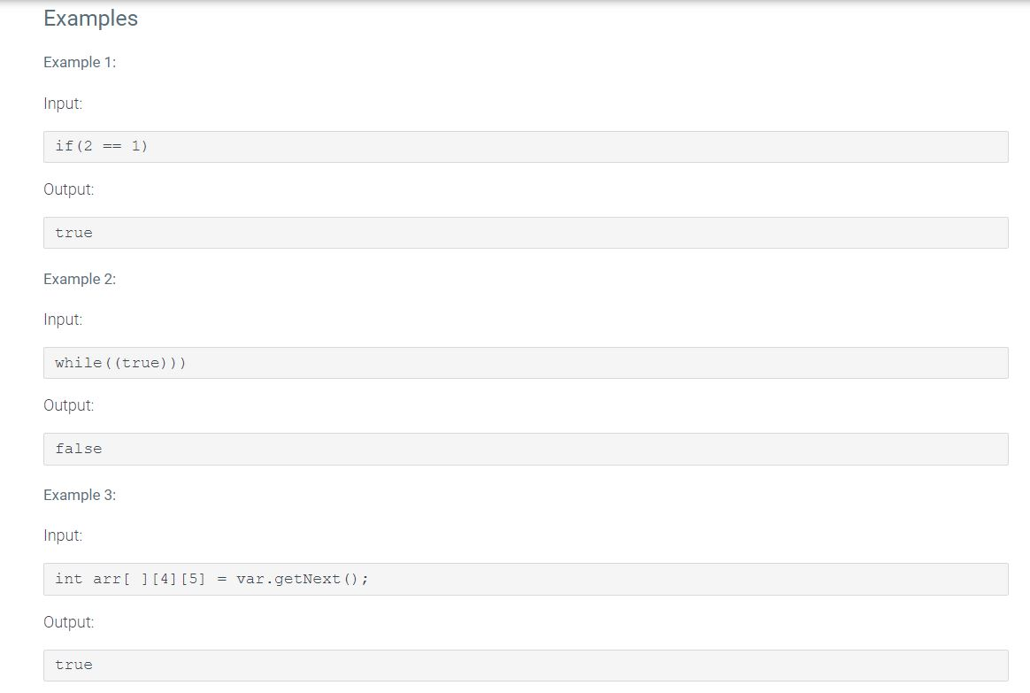 Solved 8.8 Properly Matched Parentheses Problem Statement | Chegg.com