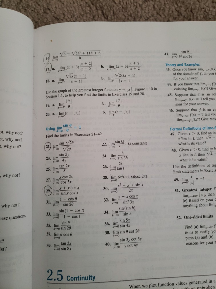 Solved Exercises 2. T Finding Limits Graphically 1. Which of | Chegg.com Solved Exercises 2. T Finding Limits Graphically 1. Which of | Chegg.com