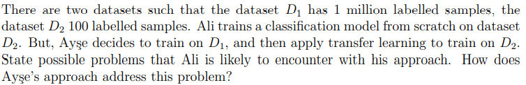 Solved There Are Two Datasets Such That The Dataset D1 Has 1