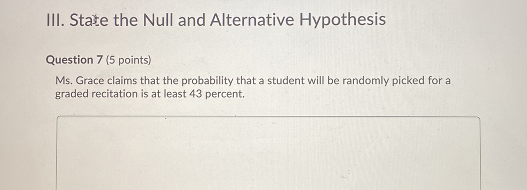 Solved Question 8 (5 points) STATE NULL HYPOTHESIS | Chegg.com