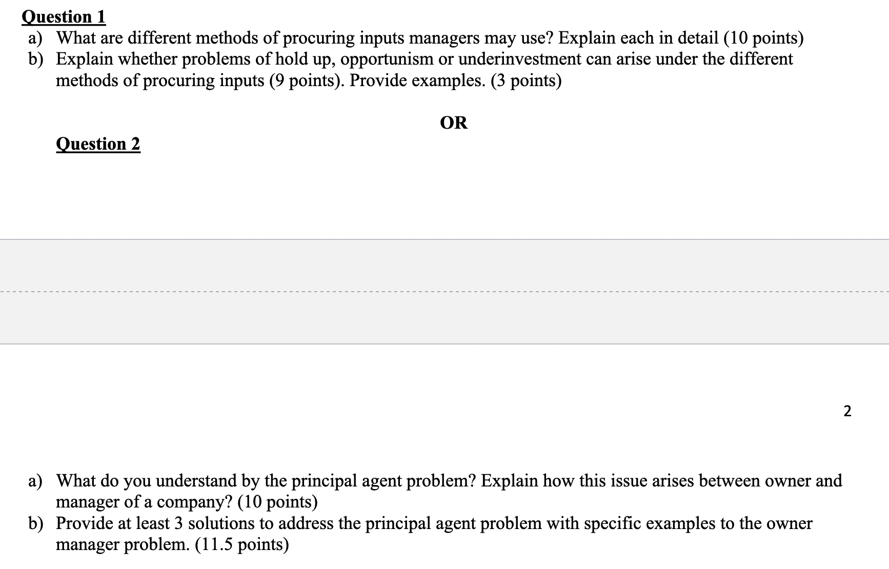Solved Question 1 a) What are different methods of procuring | Chegg.com