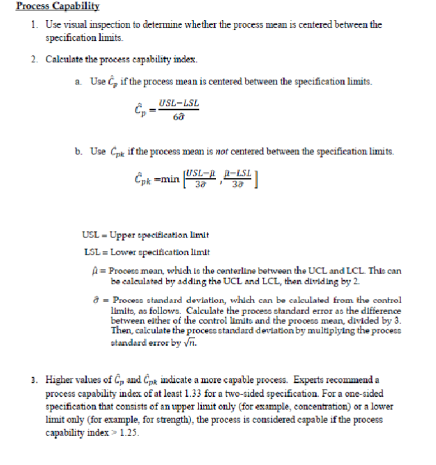 Calculate process mean (X-bar) and average range | Chegg.com