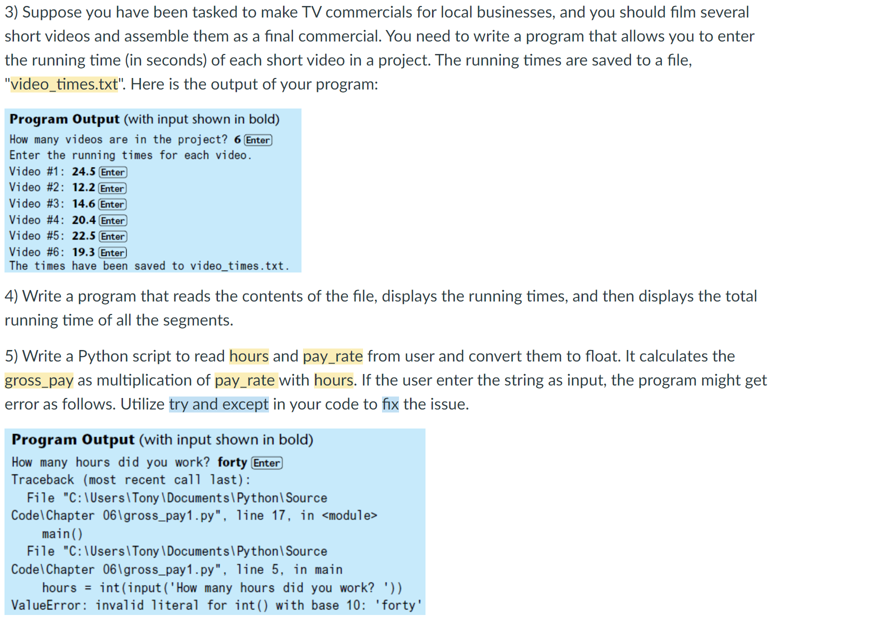 Solved 3) Suppose you have been tasked to make TV | Chegg.com