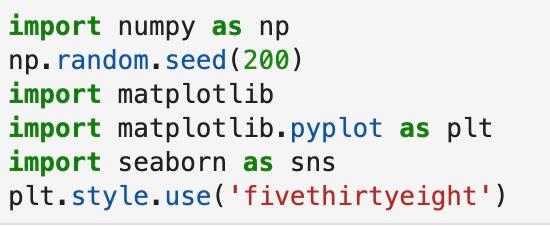 Solved import numpy as np np. random. seed (200) import | Chegg.com
