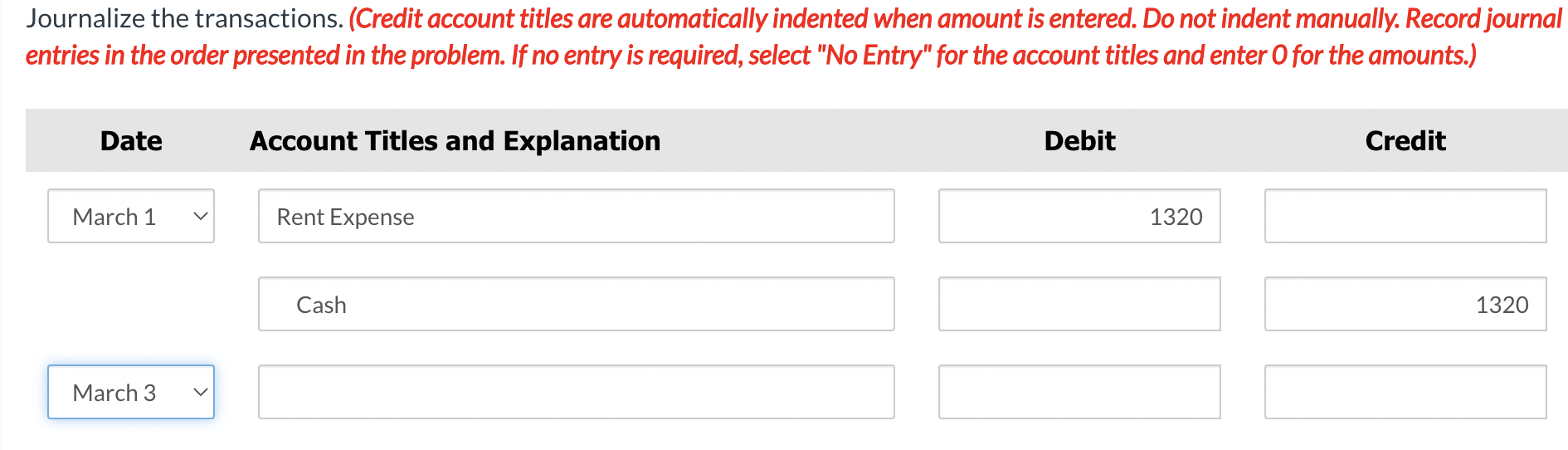 Solved Journalize the transactions. (Credit account titles | Chegg.com