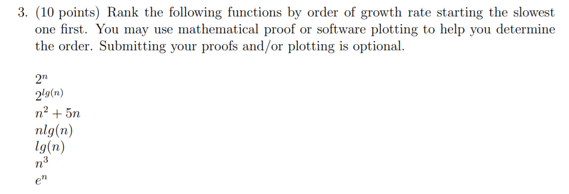 Solved CLASS: ANALYSIS OF ALGORITHMS USE BOOK FOR REFERENCE | Chegg.com