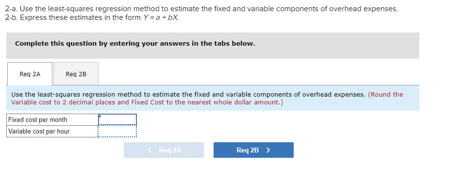 Solved Case 5A-12 (Static) Analysis of Mixed Costs in a | Chegg.com