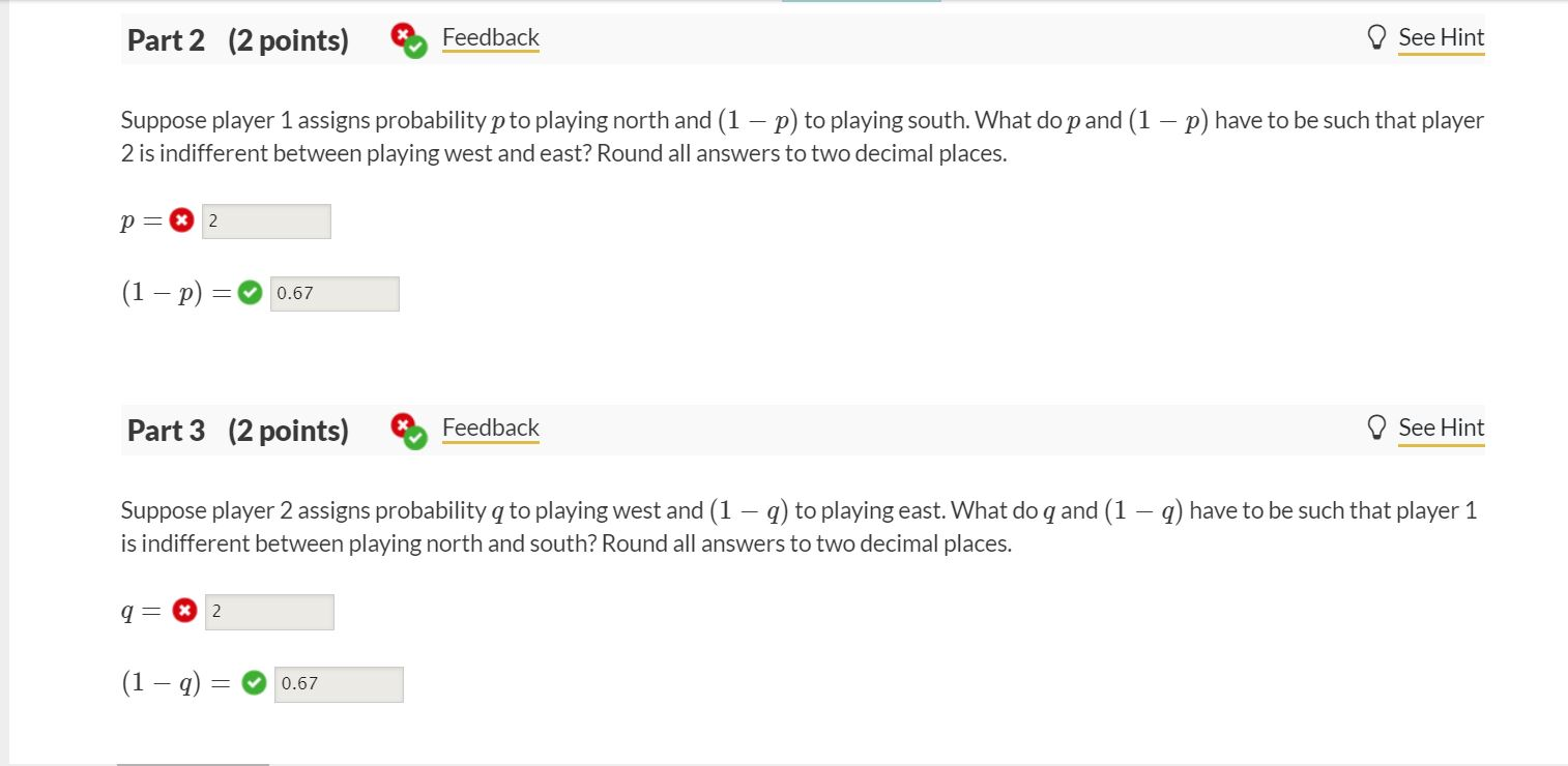 Solved 07 Question (5 points) Player 1 and player 2 are | Chegg.com
